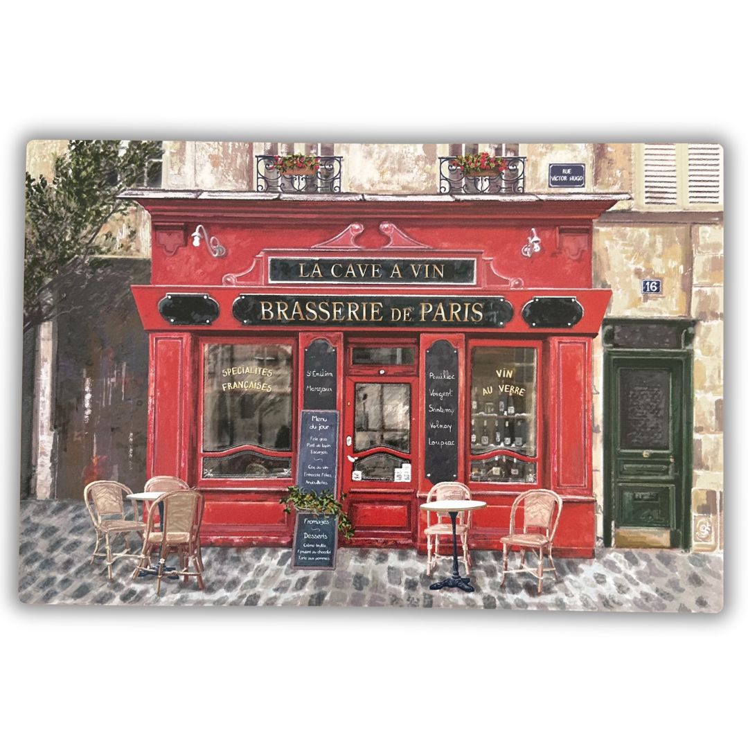 Set of 4 Paris placemats – French Address
