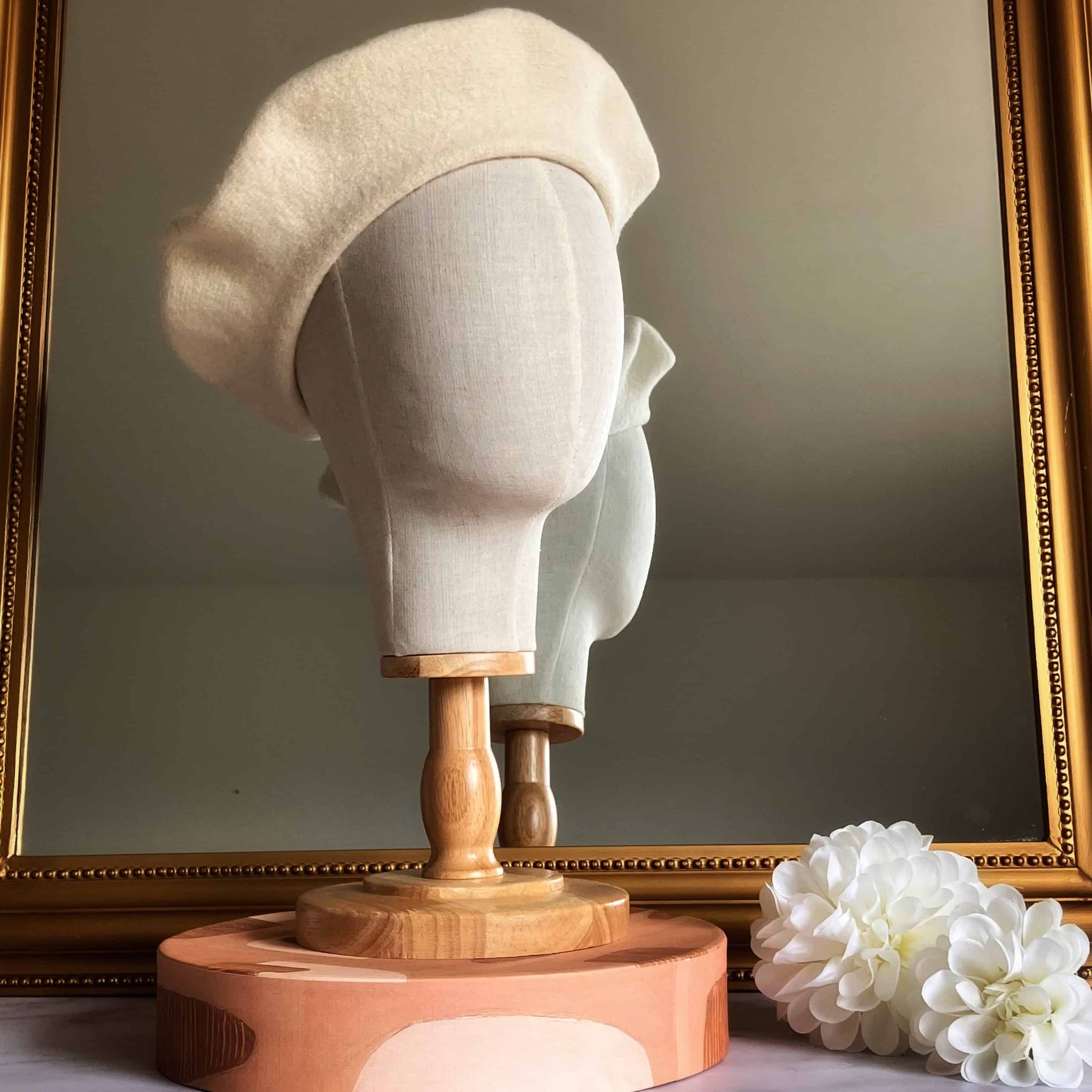 White French beret in pure wool – French Address