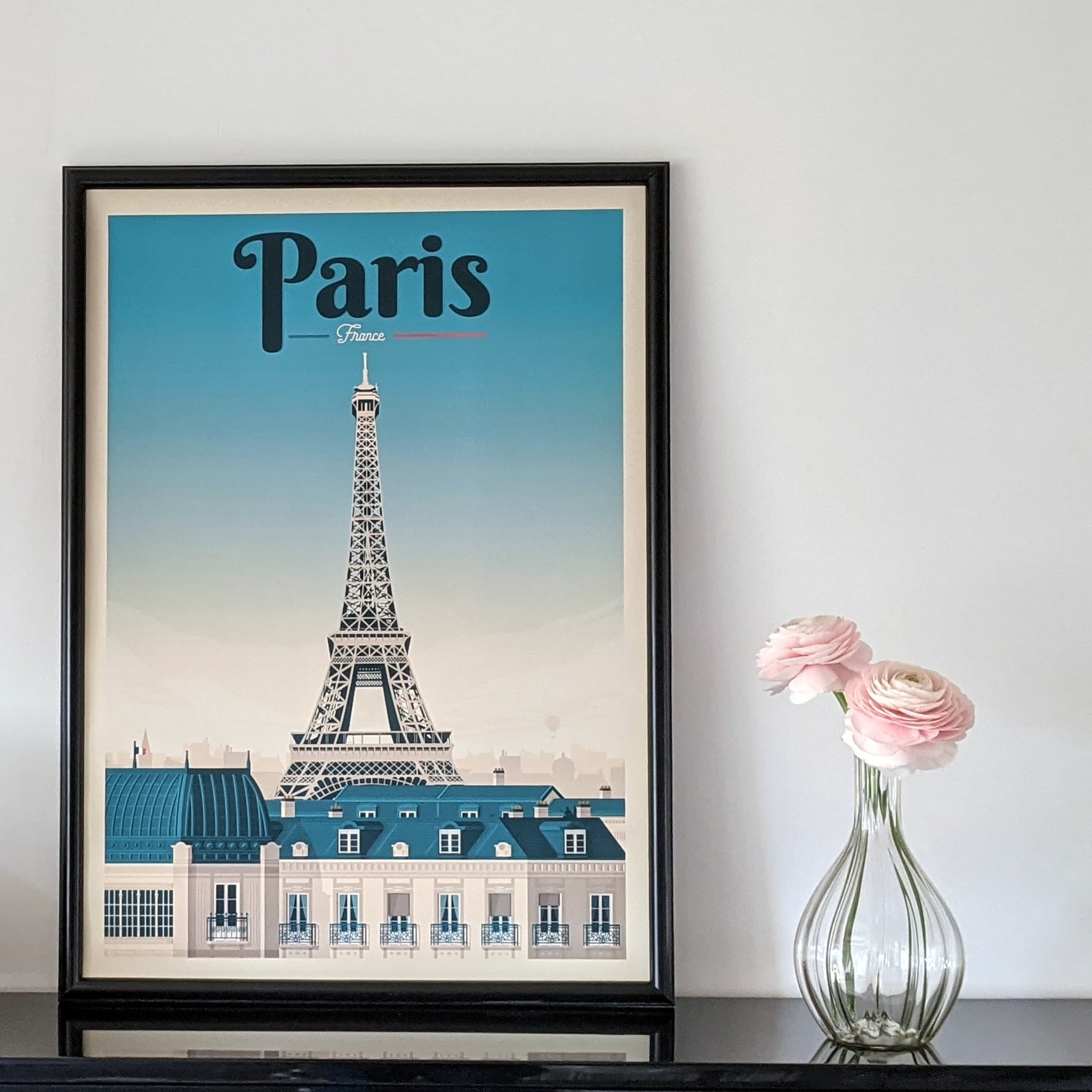 Paris vintage style poster – French Address